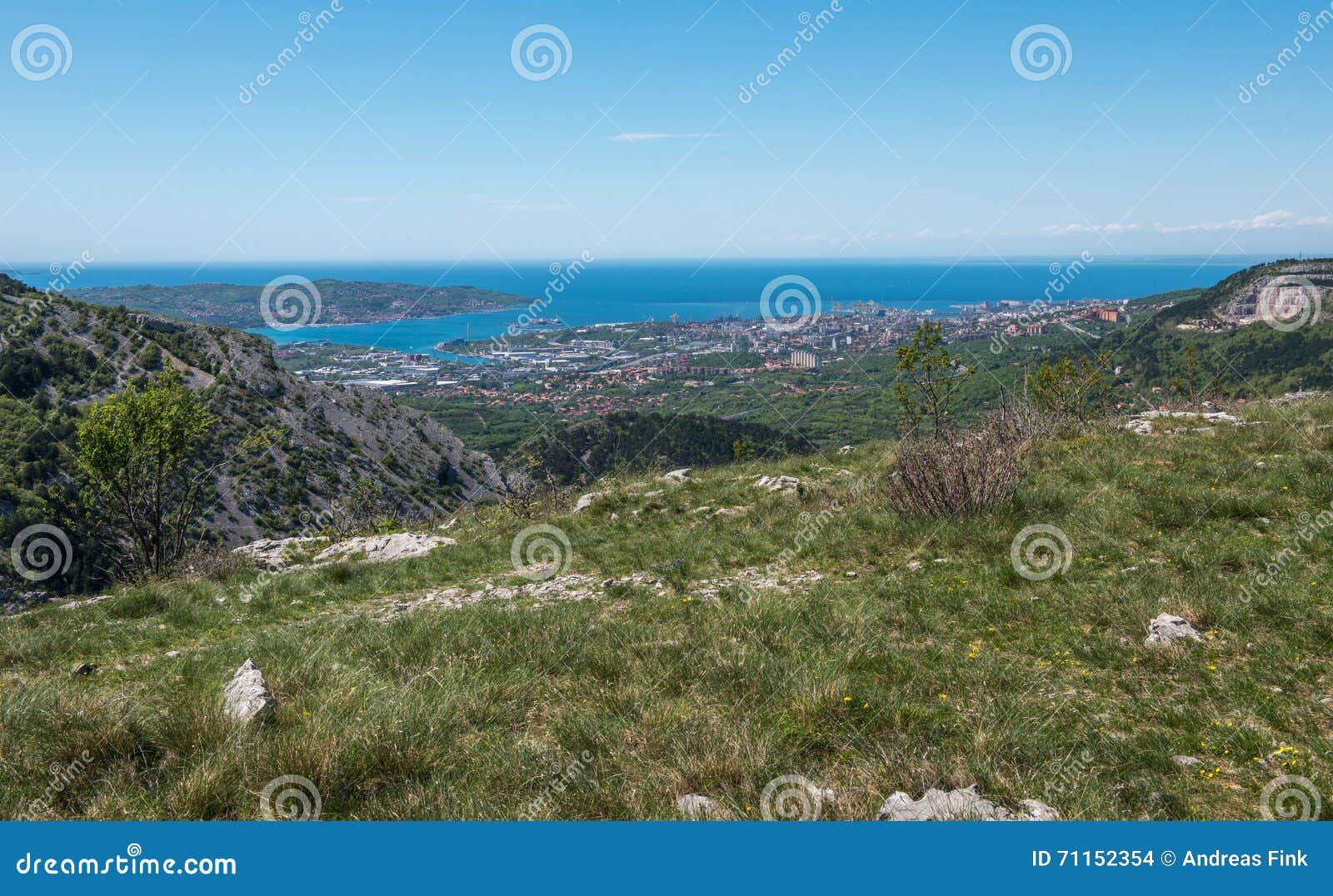 Trieste stock photo. Image of trieste, summer, friuli - 71152354