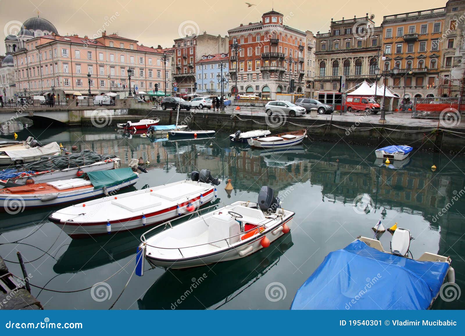 Trieste, Italia stock image. Image of italian, boat, europe - 19540301