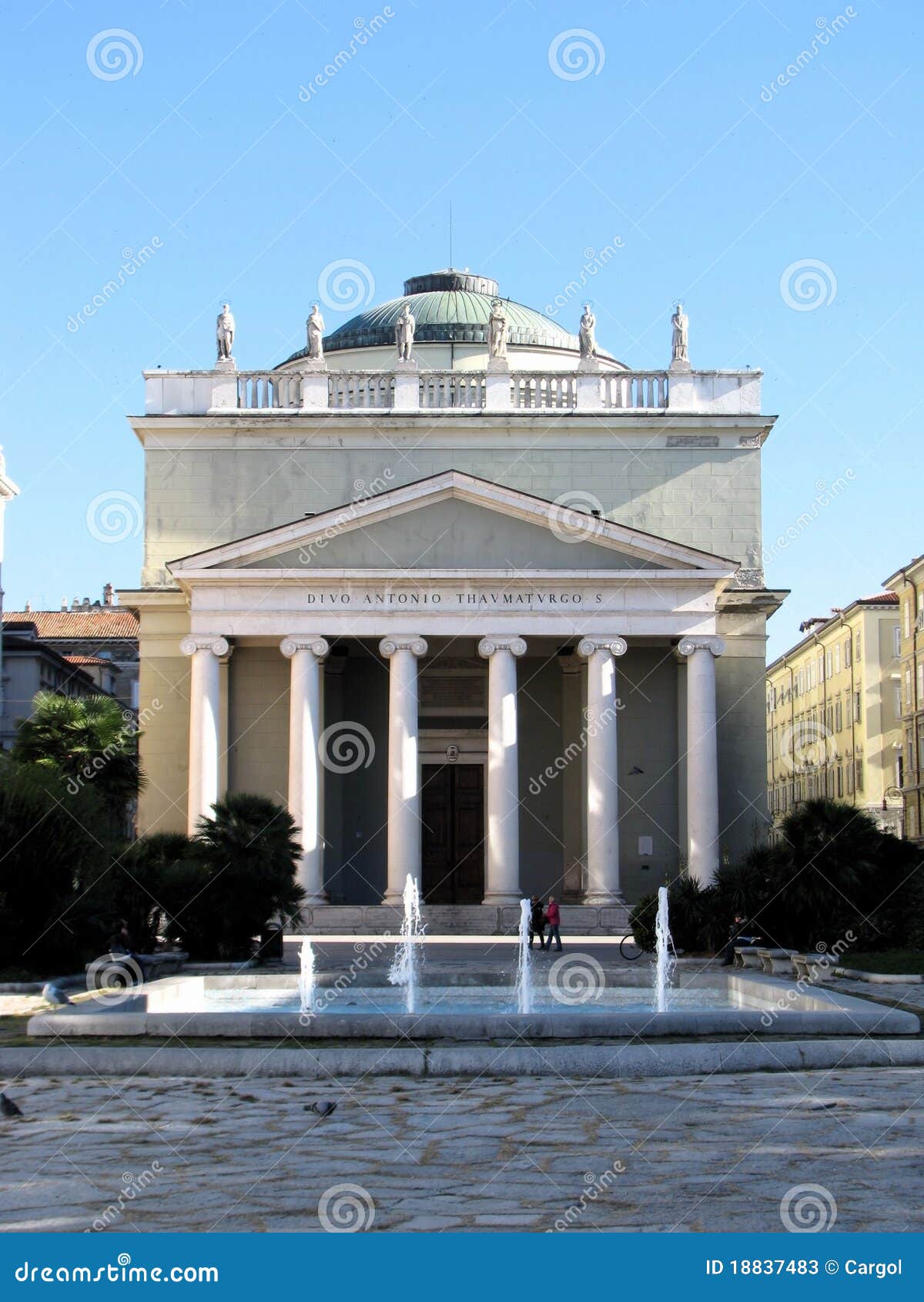 Trieste, Italy stock image. Image of outside, parochial - 18837483