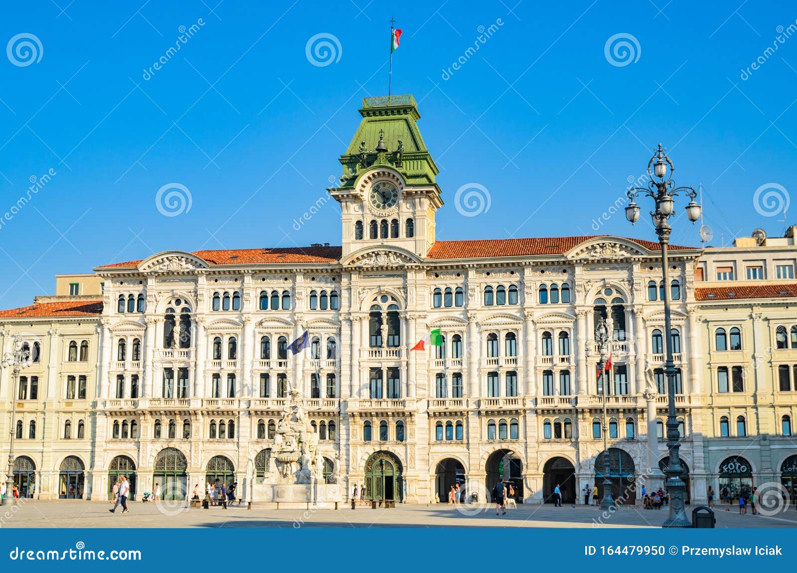 Trieste, Italy - March 19, 2018 : View of Trieste City Hall Building ...