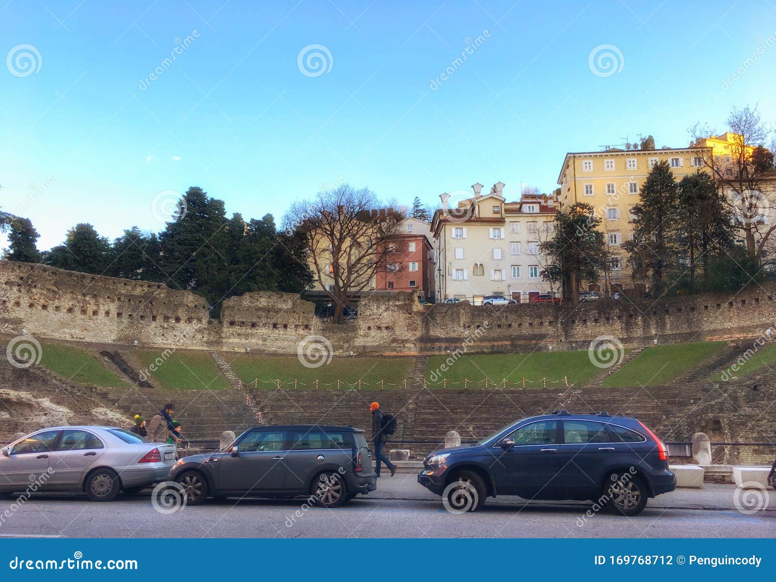 Trieste Urban City View, Italy Editorial Photography - Image of trieste ...