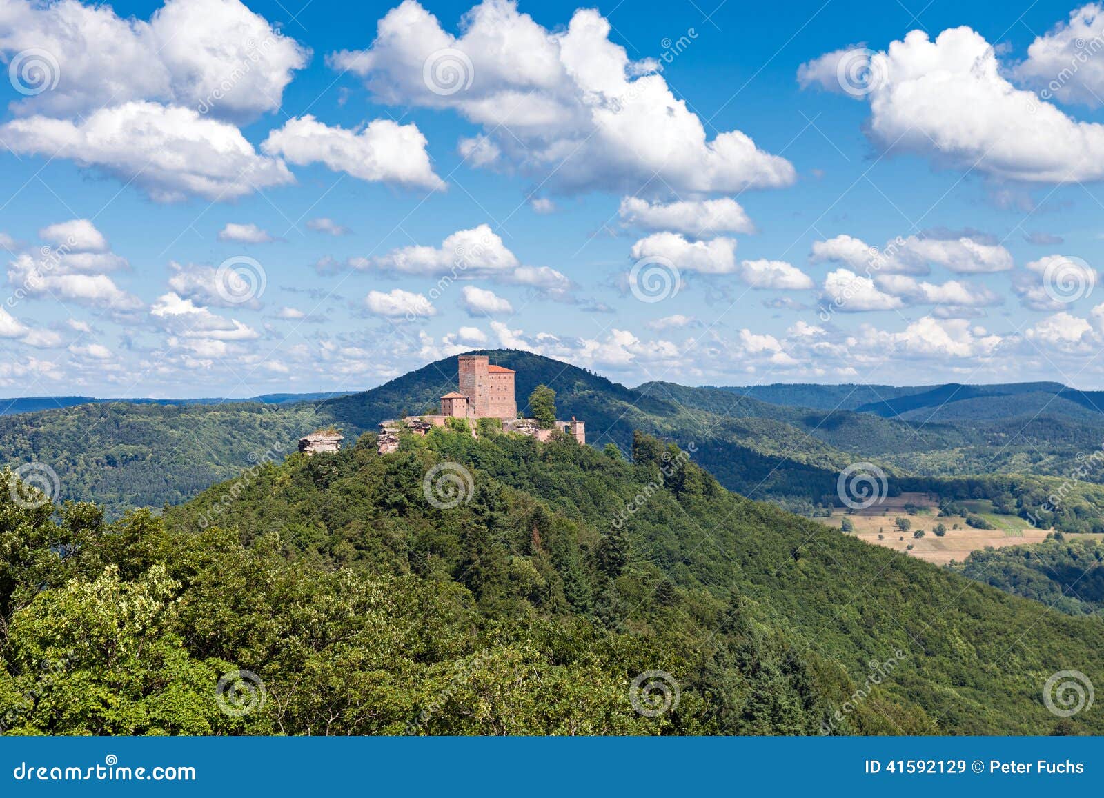 Trifels stock image. Image of famous, vibrant, trifels - 41592129
