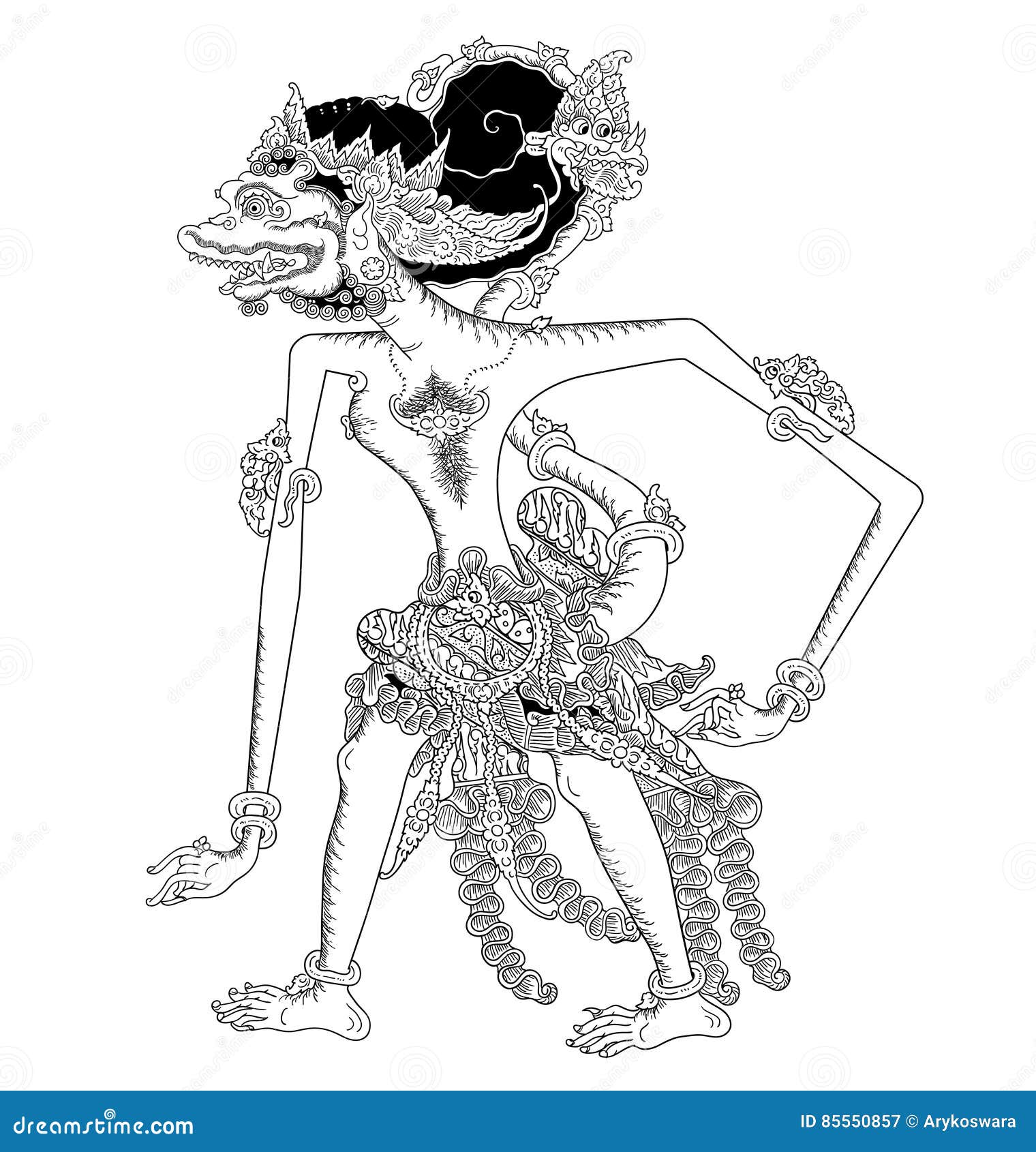 JAVA PUPPET SEMAR LEGEND VECTOR ART Stock Photography | CartoonDealer ...