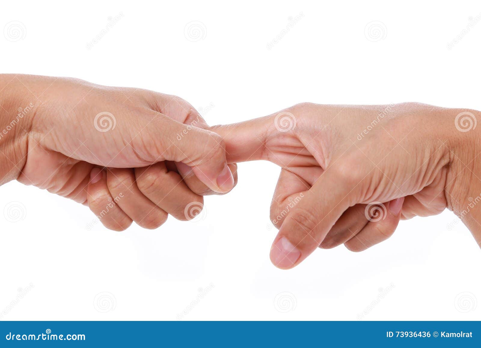 Trigger Finger.Stretching Finger Royalty-Free Stock Photo ...
