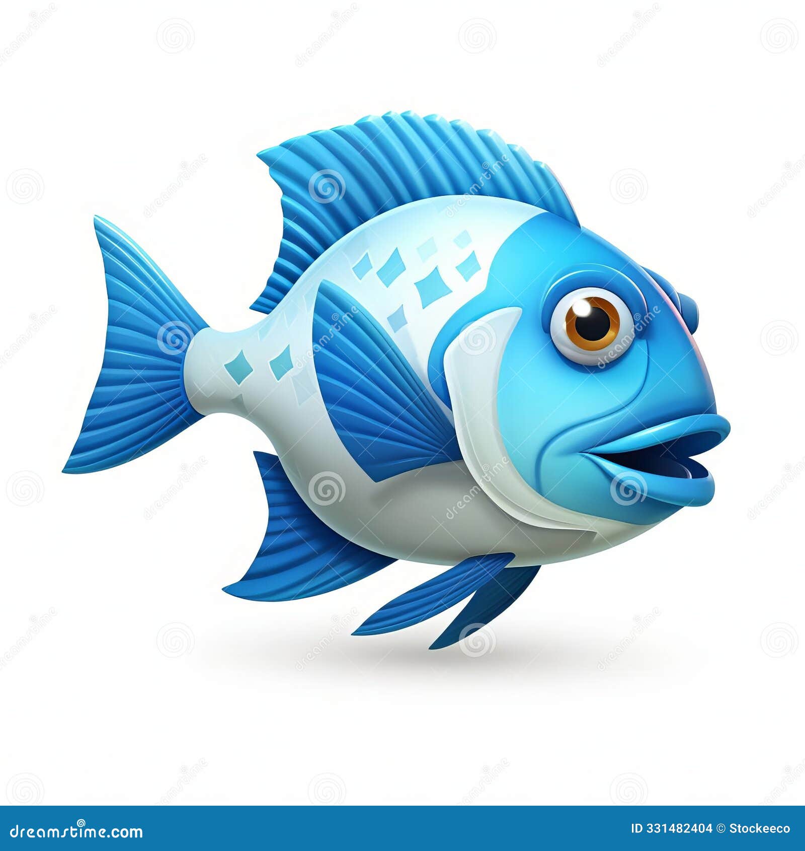 Triggerfish Resource Icon Design for Casual Game Development Stock ...