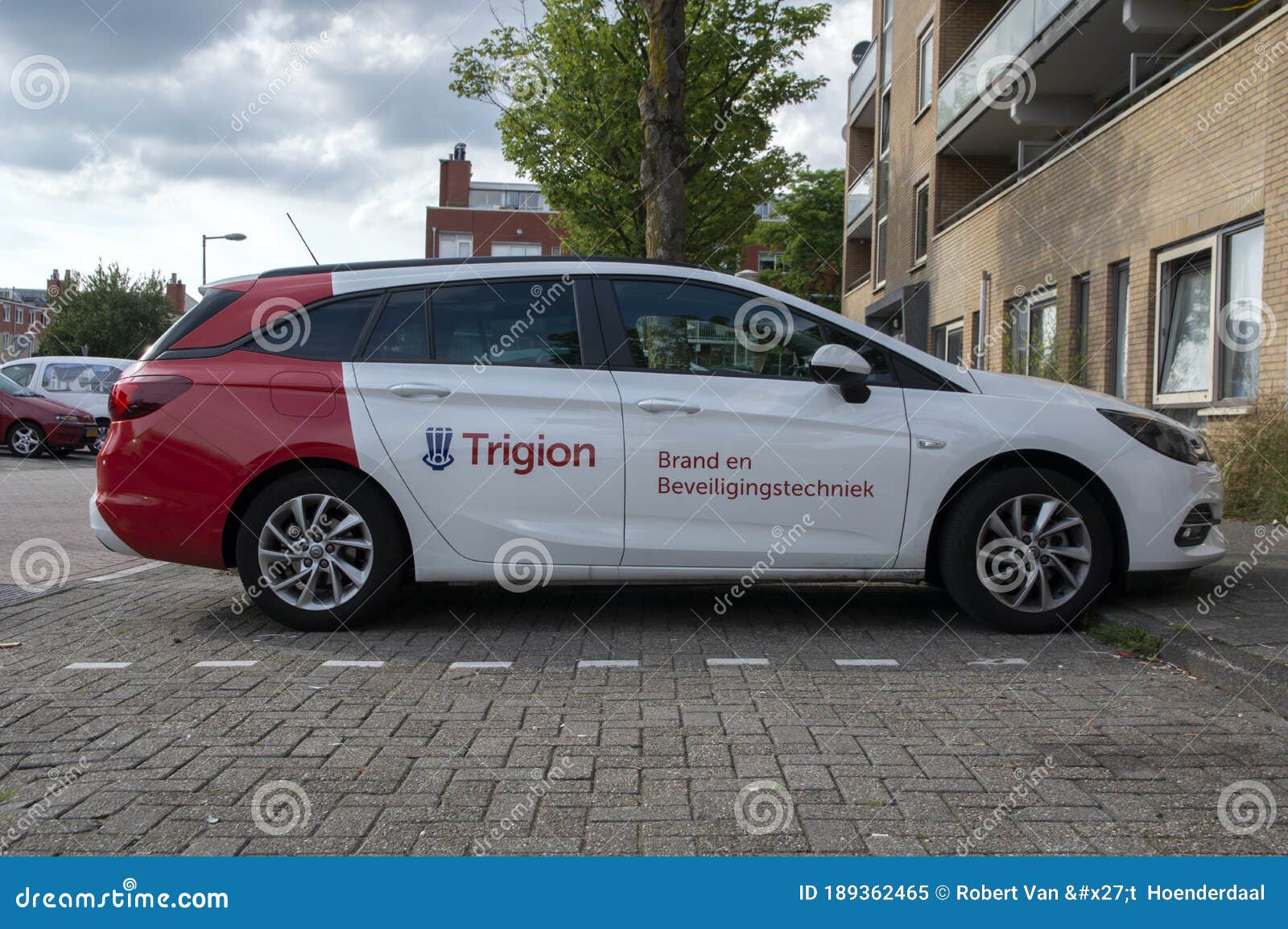 Trigion Company Car at Amsterdam the Netherlands 19-6-2020 Editorial ...