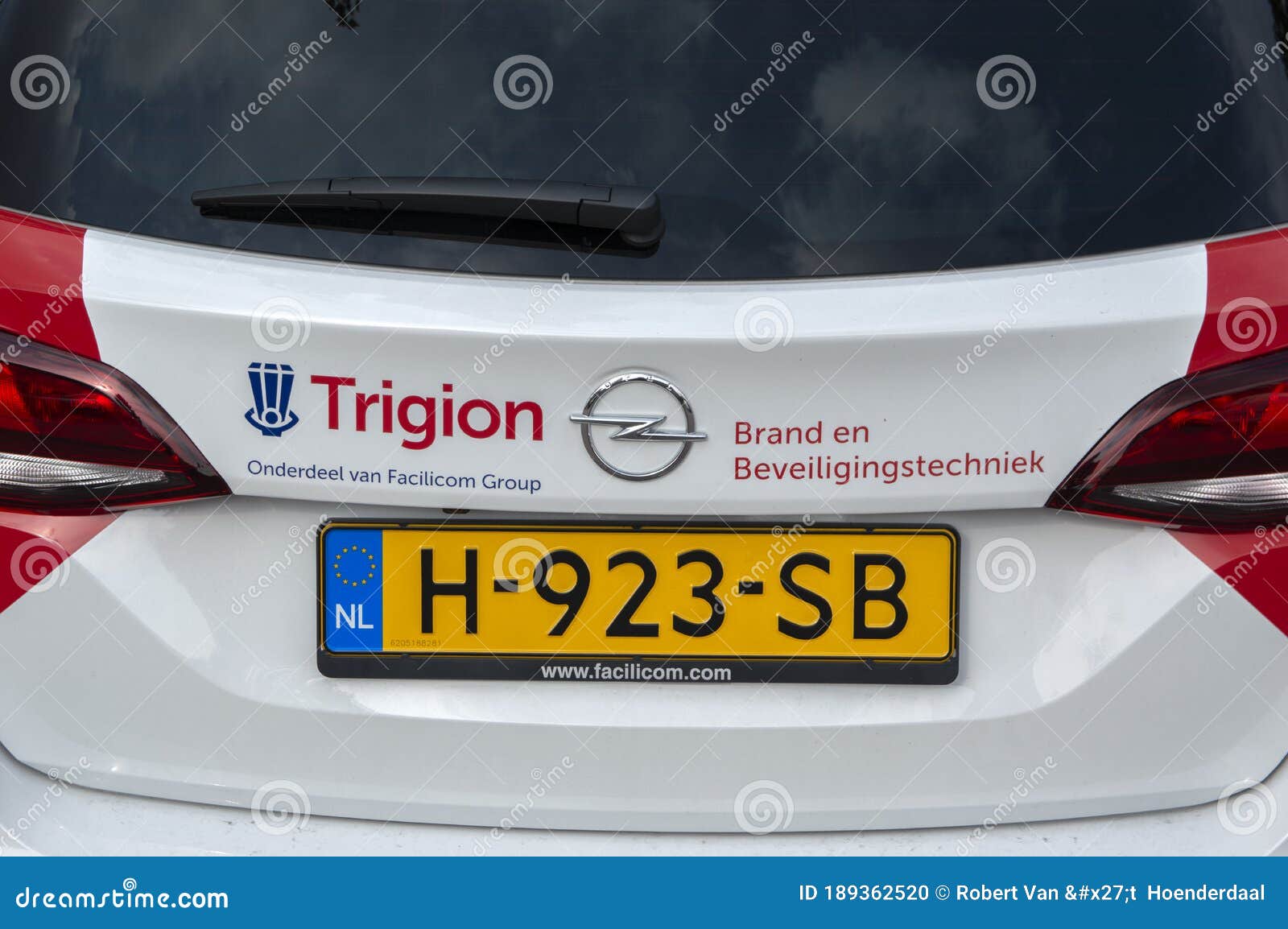 Trigion Company Car at Amsterdam the Netherlands 19-6-2020 Editorial ...