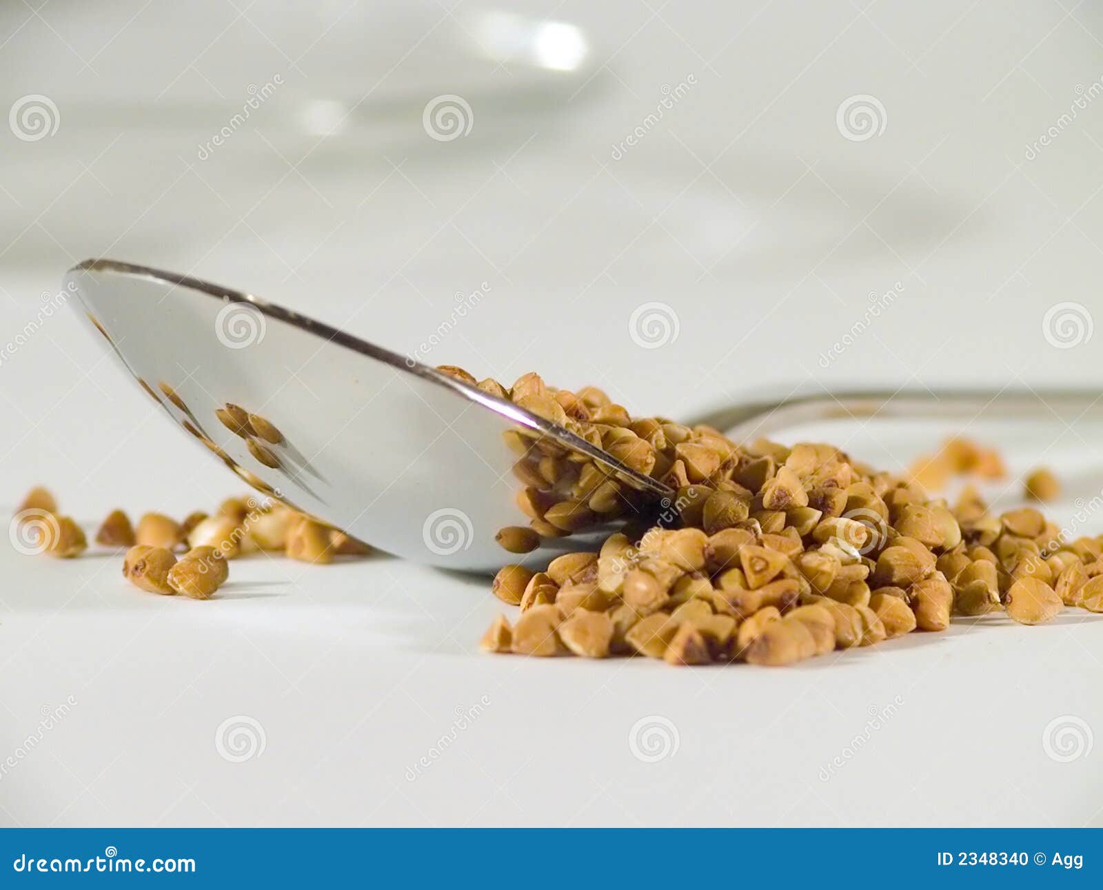 Trigo mourisco foto de stock. Imagem de coma, alimento - 2348340