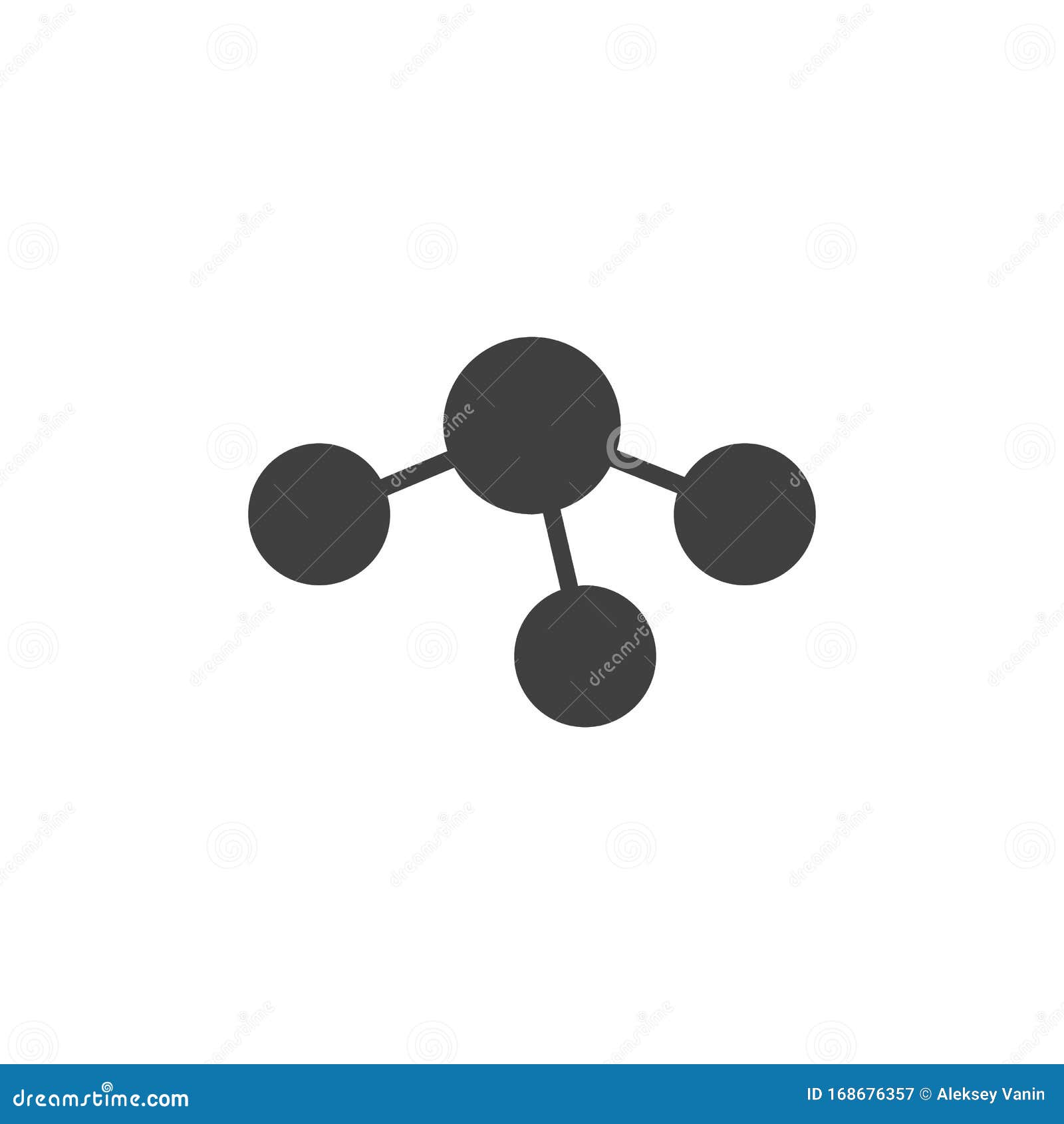 Trigonal Pyramidal Structure Vector Icon Stock Vector - Illustration of ...