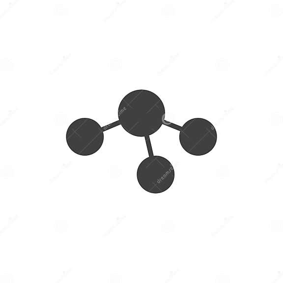 Trigonal Pyramidal Structure Vector Icon Stock Vector - Illustration of ...