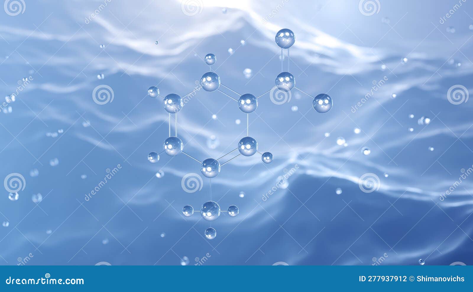 Trigonelline Molecular Structure, 3d Model Molecule, Zwitterion ...