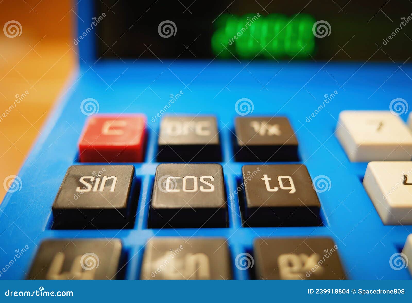 Trigonometry Functions Calculator Background Hd Stock Photo - Image of ...