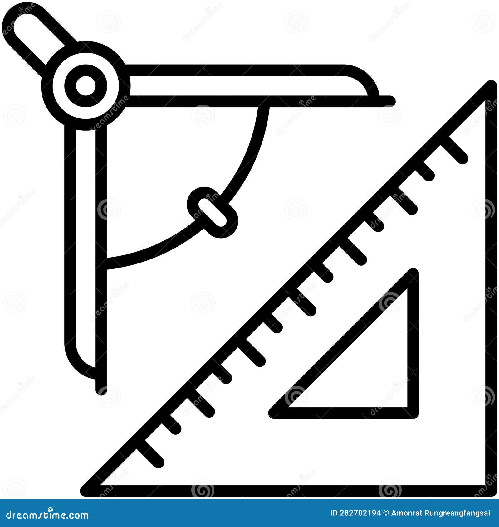 Trigonometry Icon Vector Sign And Symbol Isolated On White Background ...