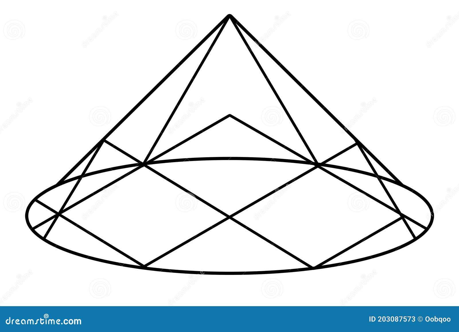 Trigonometry Triangle Proportion. Simple School Study Example Scheme ...