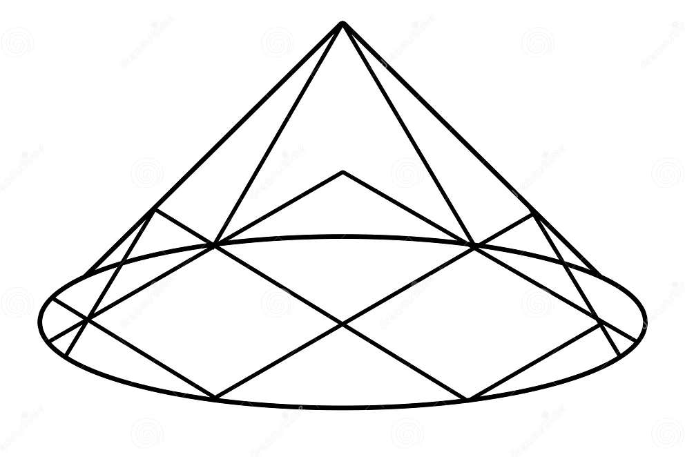 Trigonometry Triangle Proportion. Simple School Study Example Scheme ...
