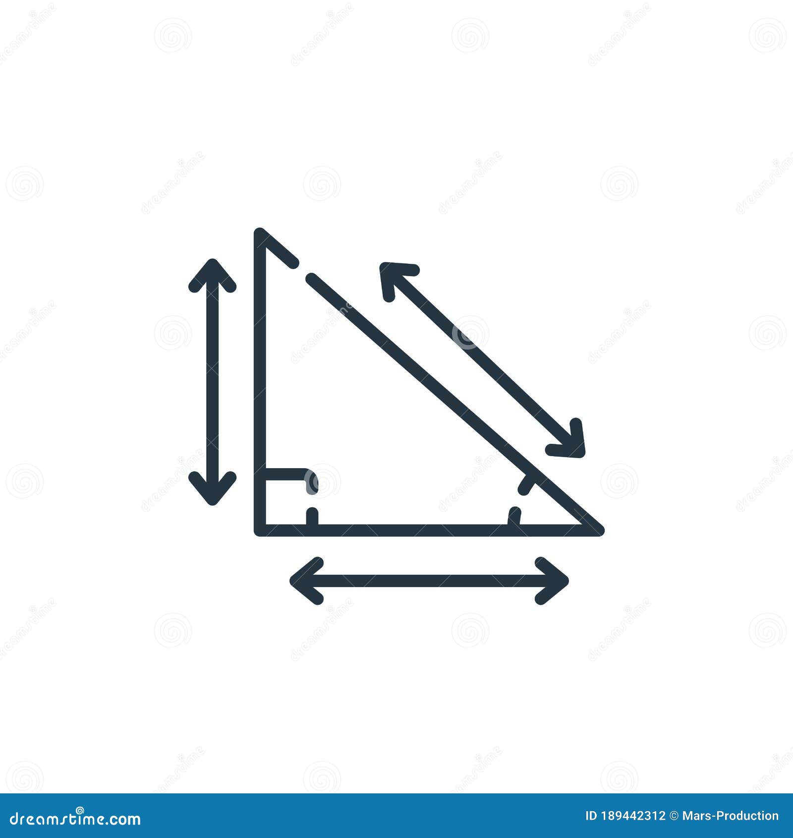 Trigonometry Vector Colorful Illustration Or Banner | CartoonDealer.com ...