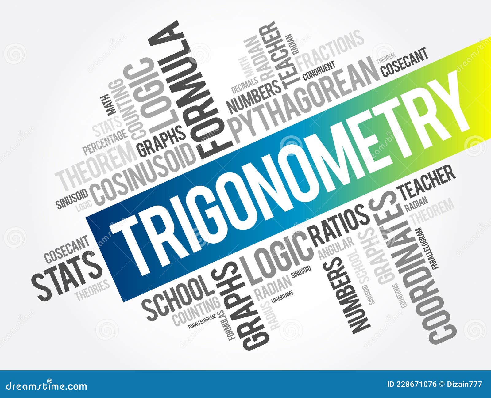 Negative Cotangent Angles. Vintage Illustration | CartoonDealer.com ...