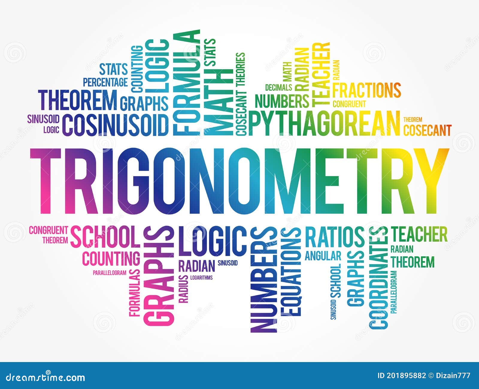 Negative Cotangent Angles. Vintage Illustration | CartoonDealer.com ...