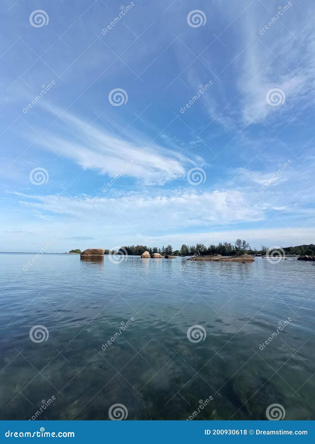 Trikora beach stock photo. Image of cloud, river, bintang - 200930618