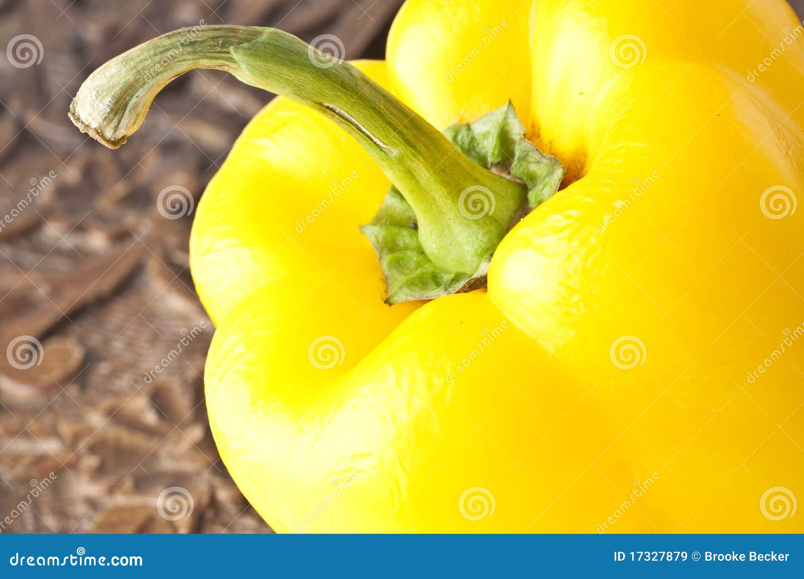 Trillende Gele Peper stock afbeelding. Image of niemand - 17327879