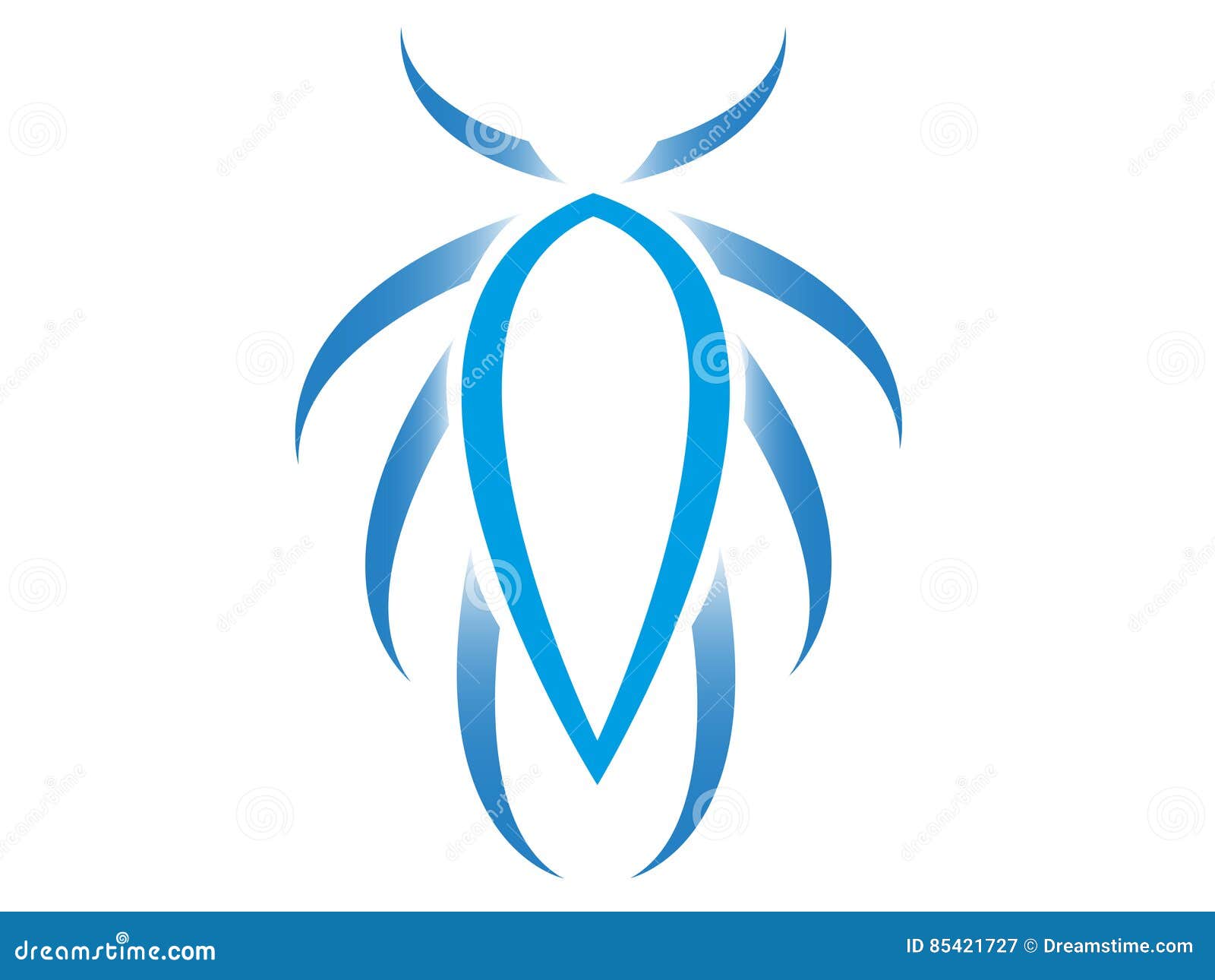 Trilobite ilustração stock. Ilustração de azul, prêmio - 85421727