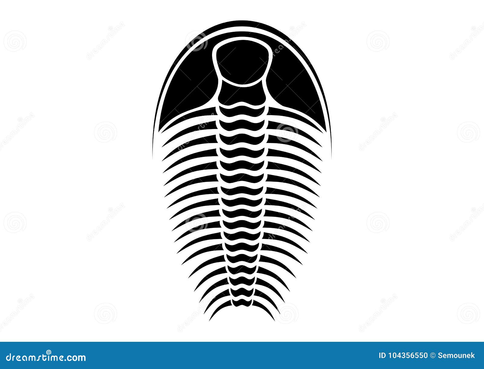 Trilobite Drawing Royalty-Free Stock Image | CartoonDealer.com #89459884