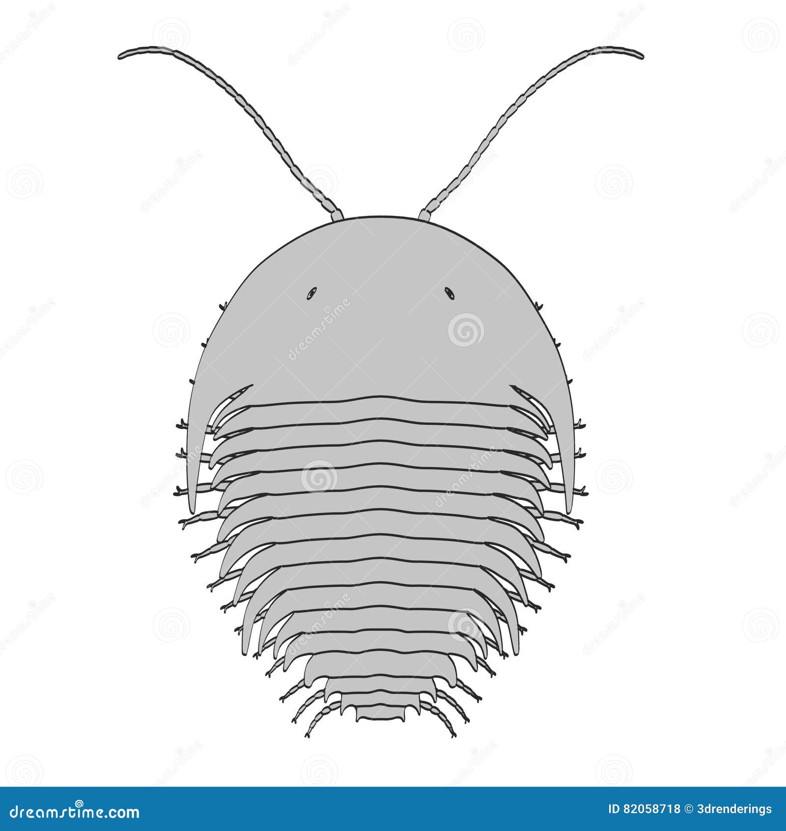 Cartoon Boy With Trilobite Stock Photography | CartoonDealer.com #31201550