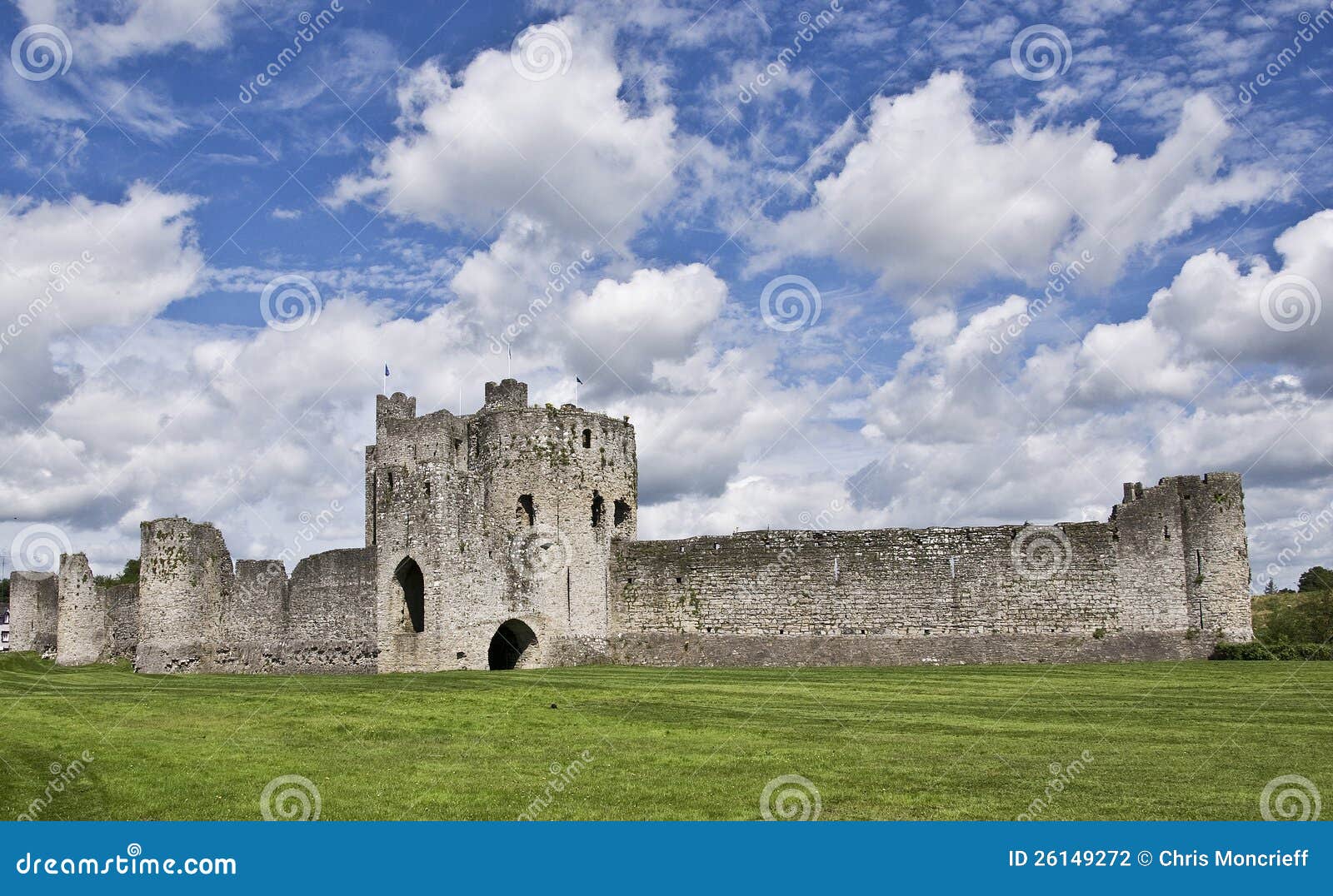 Trim Castle stock photo. Image of kings, buildings, building - 26149272