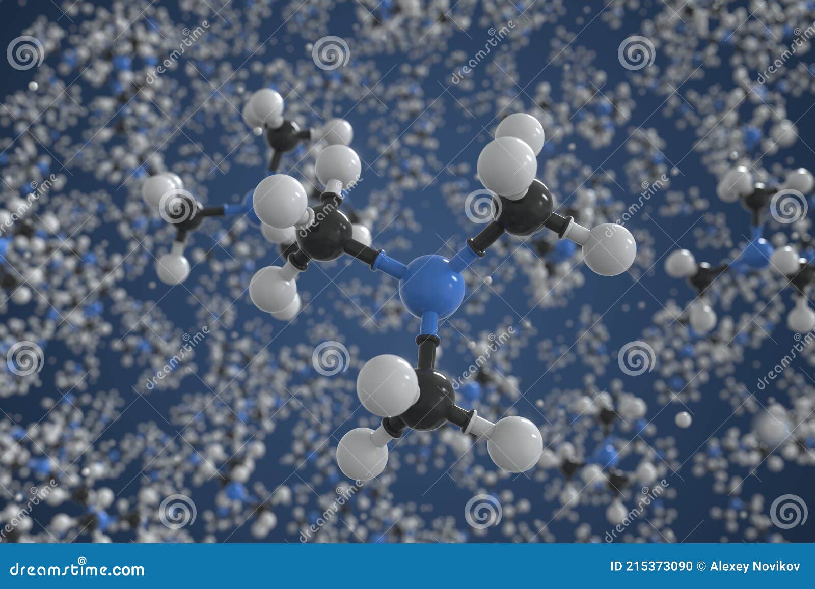 Trimethylamine, TMA Molecule. It Is Amine, Methylamine, Synthesized By ...