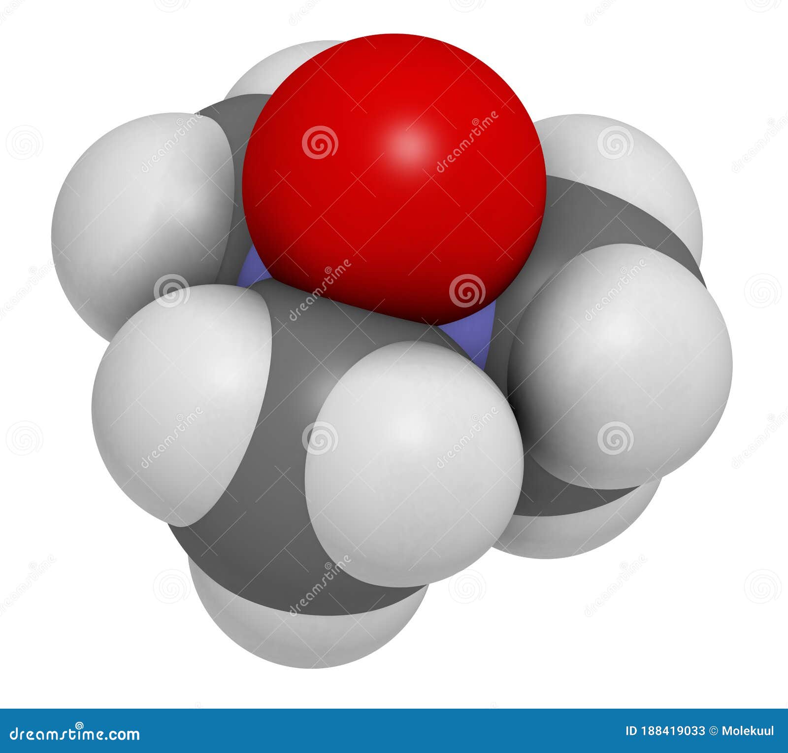 Trimethylamine N-oxide Or TMAO Molecule. Skeletal Formula Vector ...