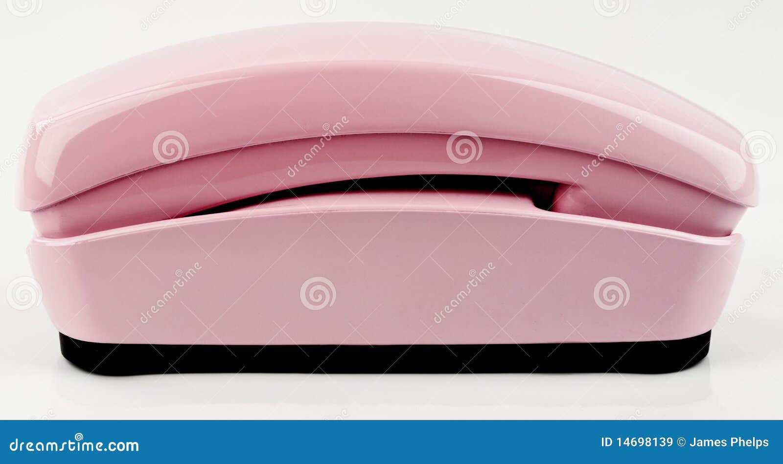 Trimline Style Touch Tone Telephone Stock Image - Image of tone ...
