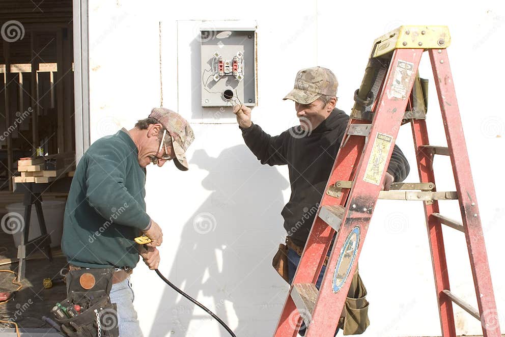Trimming electric wire stock image. Image of cabling, electricity - 78761