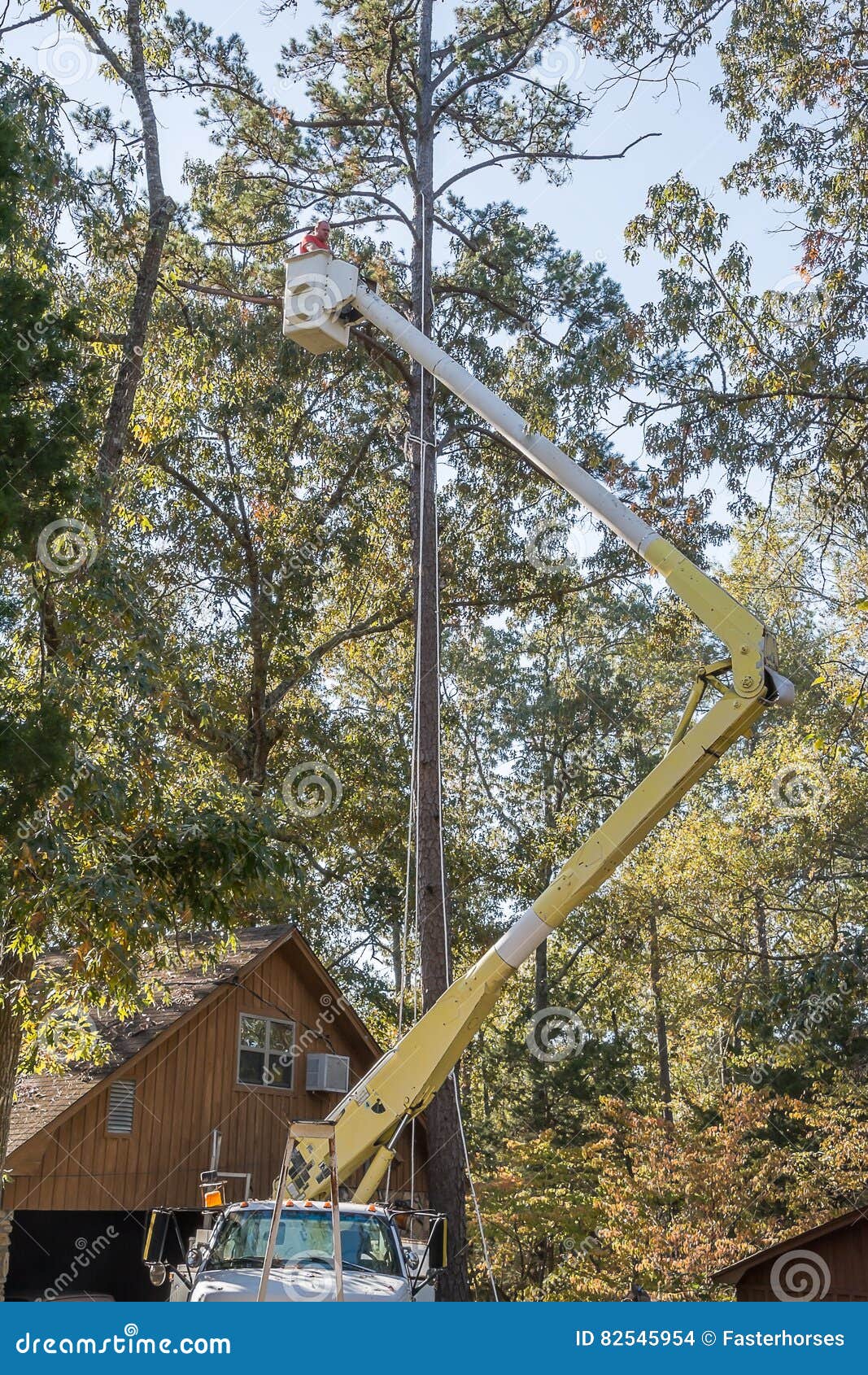 Using A Boom And Winch To Move Logs Editorial Photo | CartoonDealer.com ...