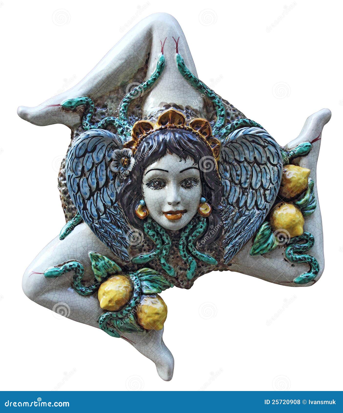 Trinacria fotografia stock. Immagine di sicilia, particolare - 25720908