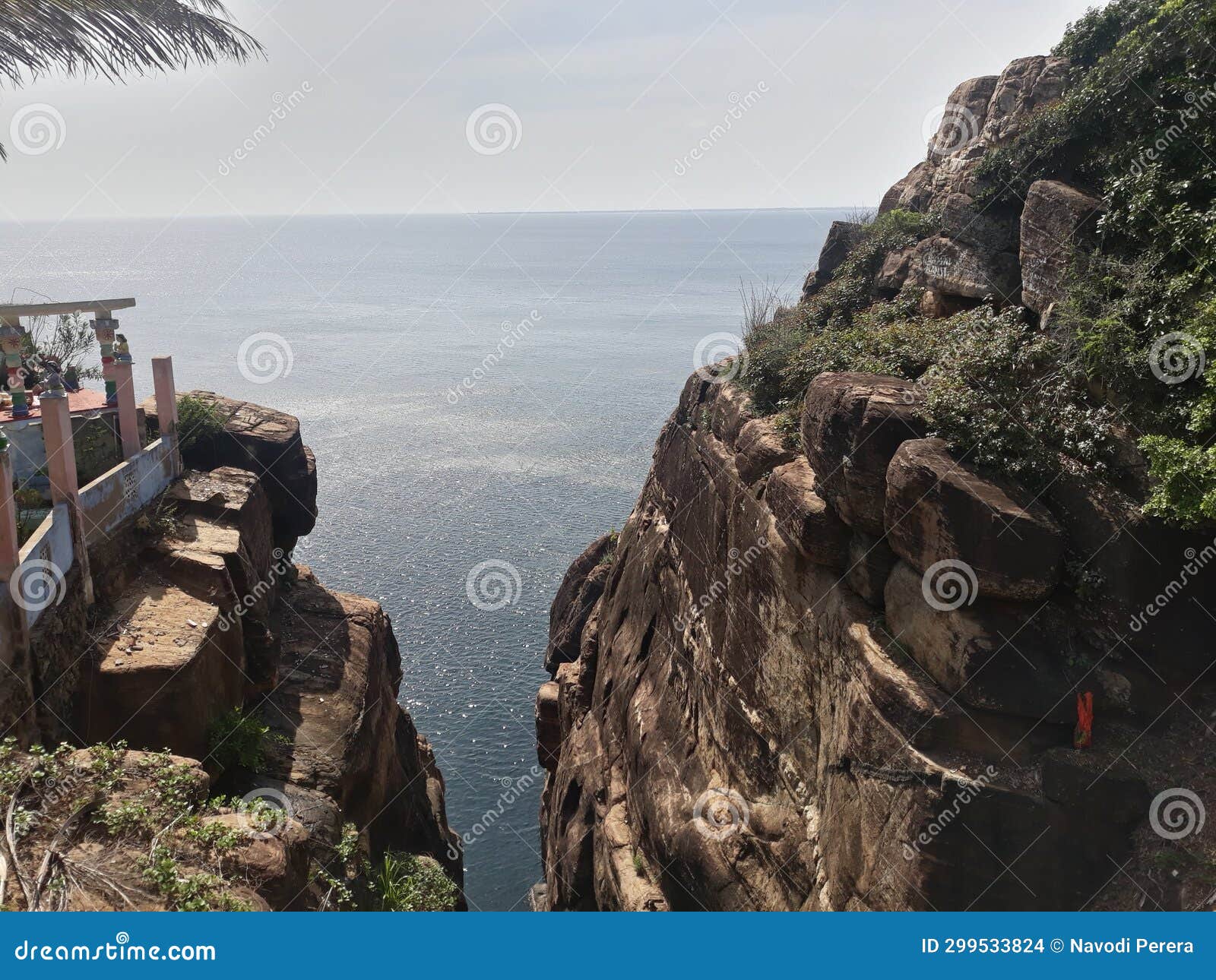 Trinco Beach stock photo. Image of sunset, coastal, view - 299533824