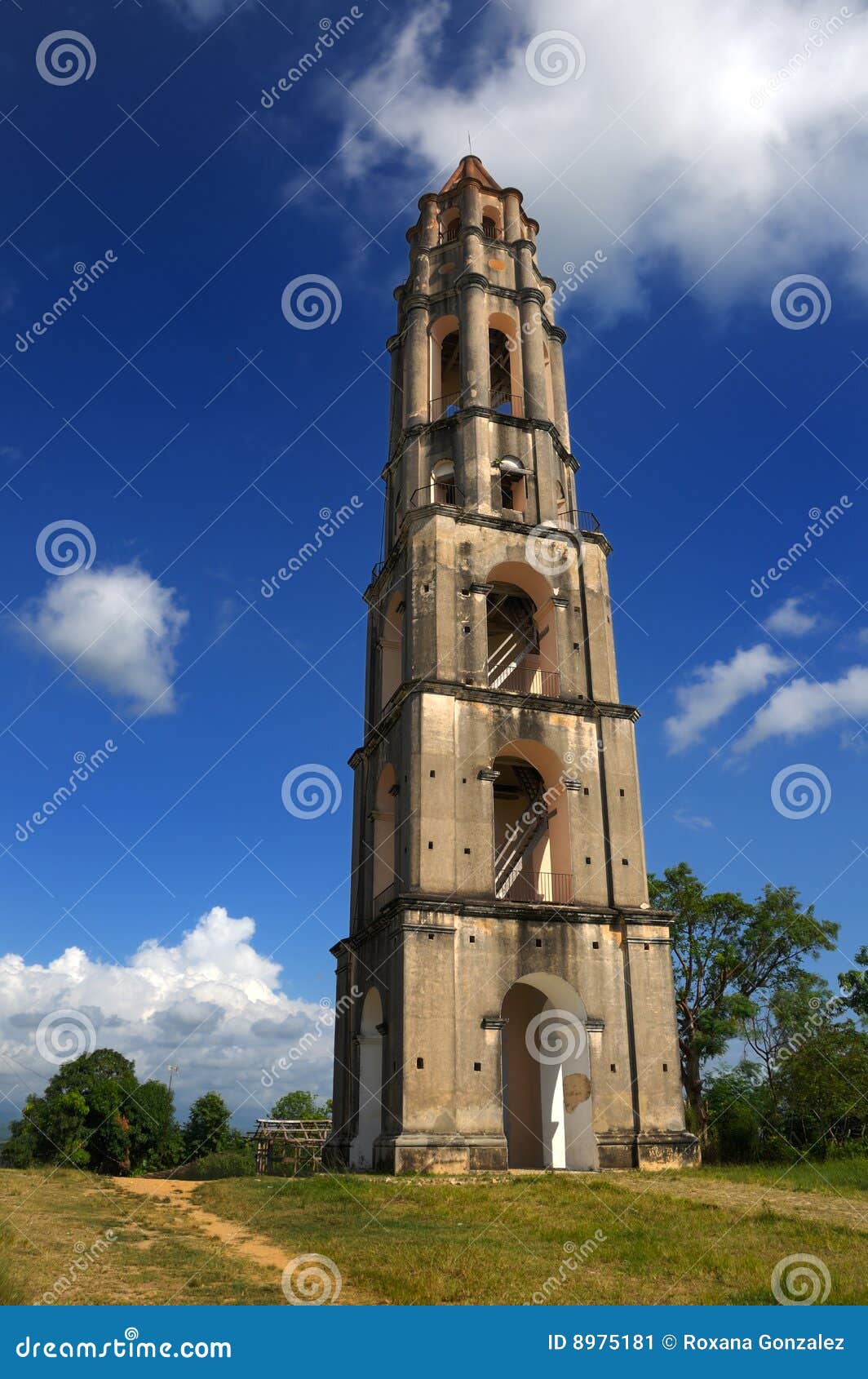 Trinidad tower, cuba stock image. Image of aged, architecture - 8975181