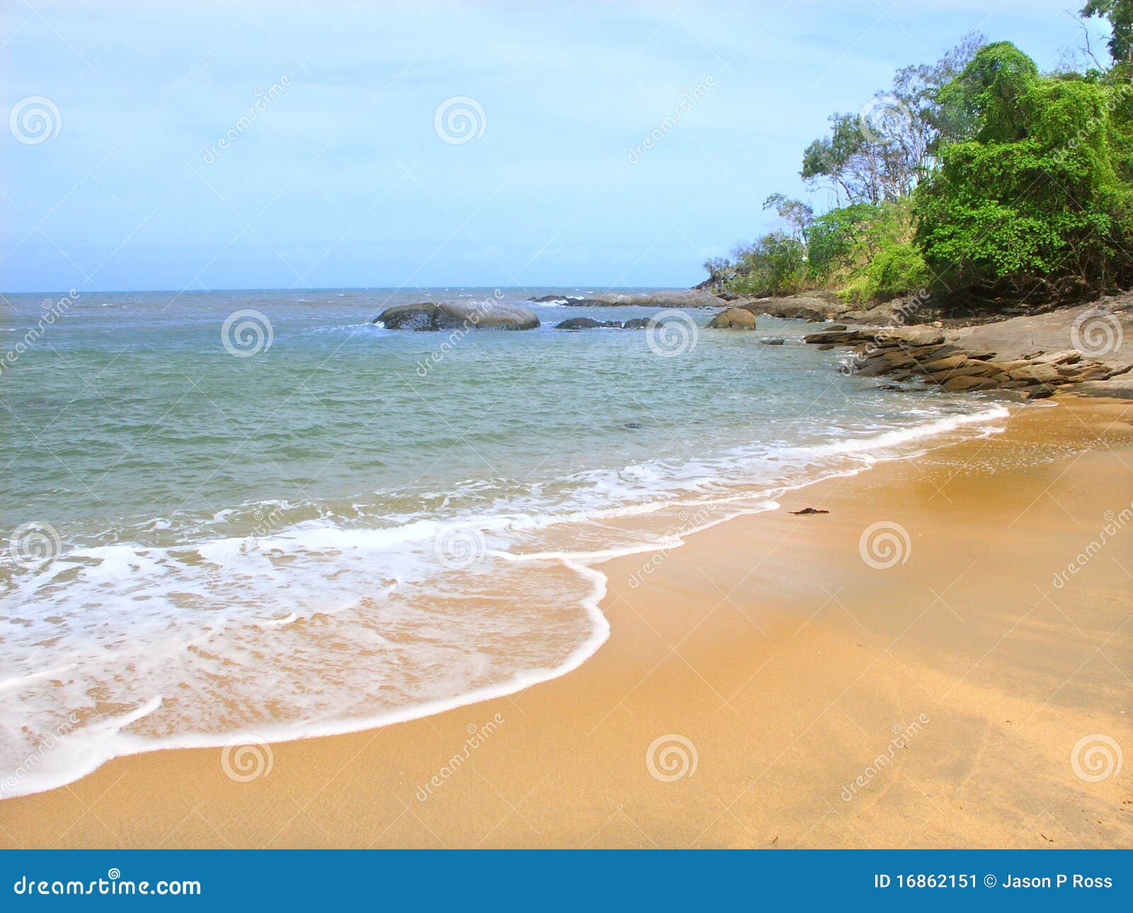 Trinity Beach - Queensland, Australia Stock Image - Image of paradise ...