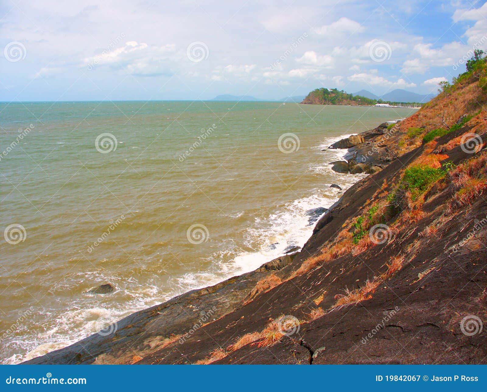 Trinity Beach - Queensland, Australia Stock Image - Image of smooth ...