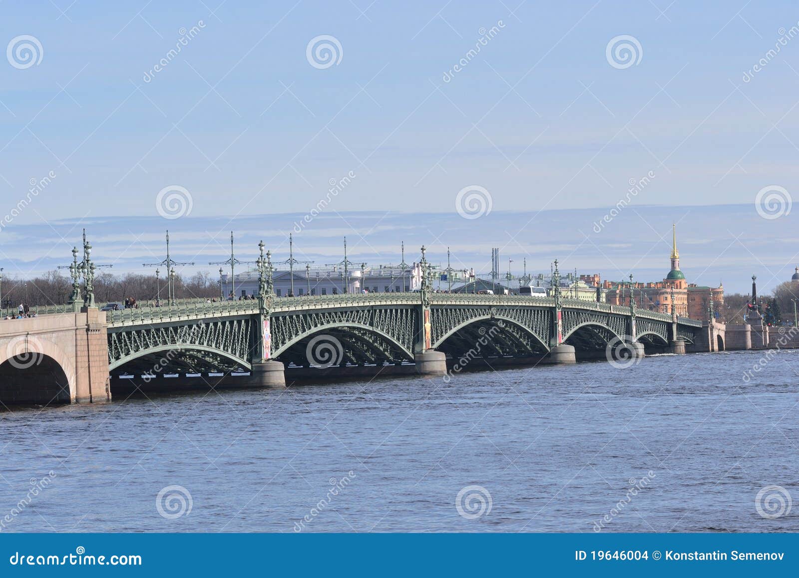 Trinity Bridge stock photo. Image of metal, construction - 19646004