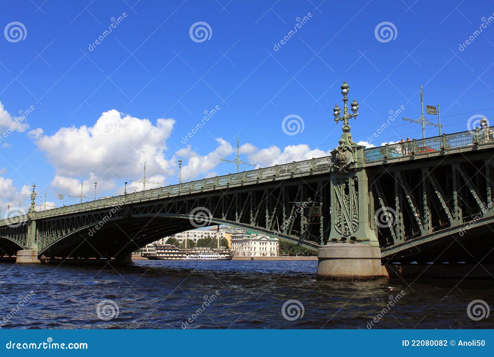 Trinity Bridge stock photo. Image of segmental, sunny - 22080082
