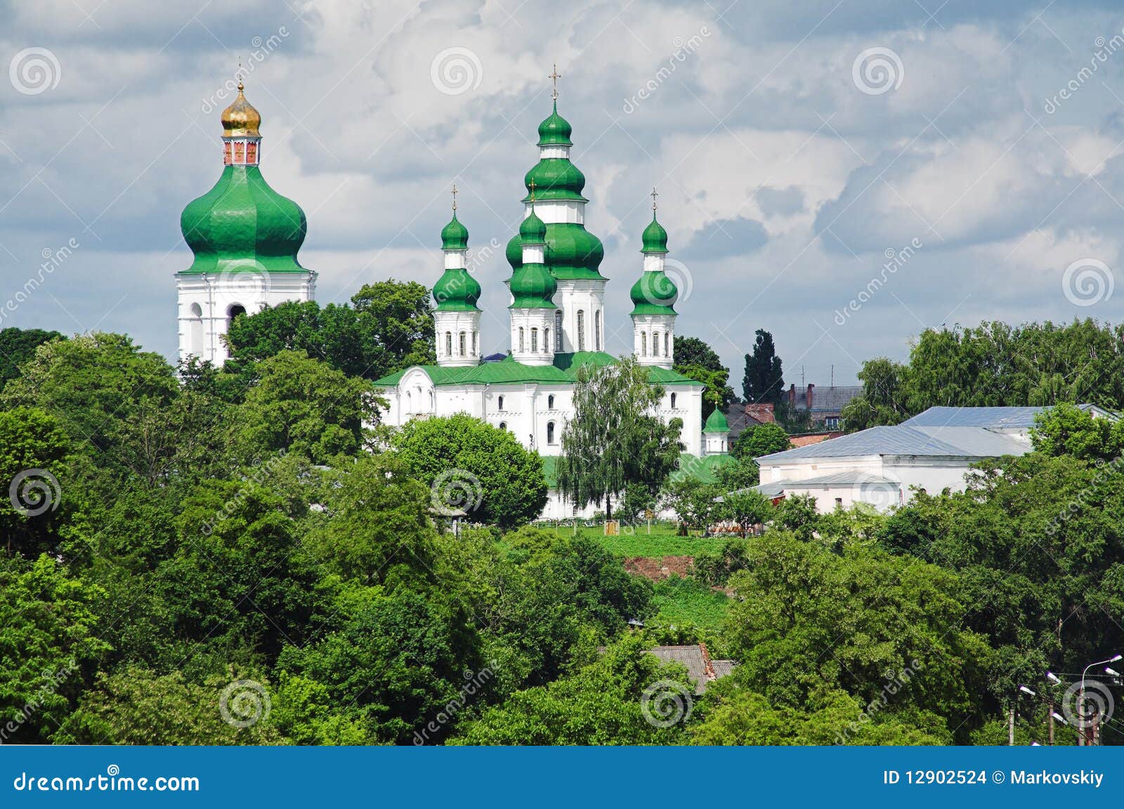 Trinity Cathedral in Chernigov Stock Photo - Image of outlook, culture ...