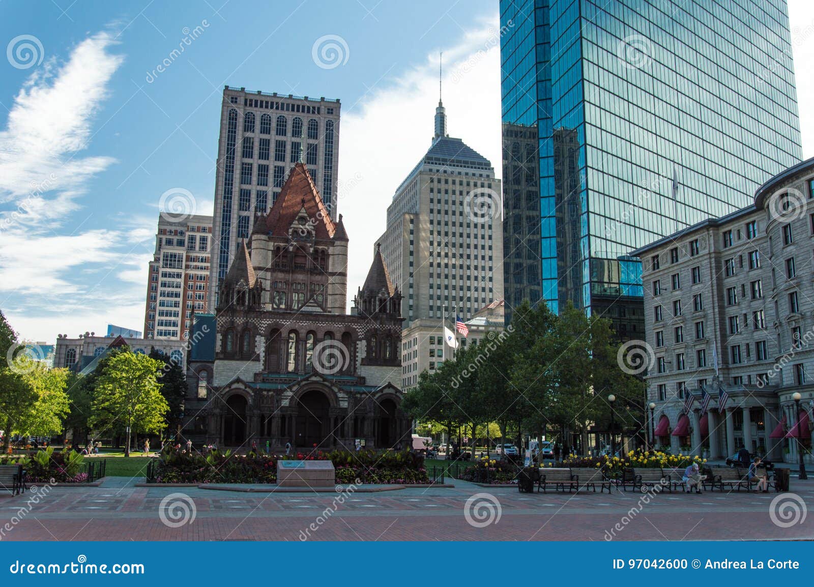 Trinity Church, Boston editorial image. Image of religion - 97042600