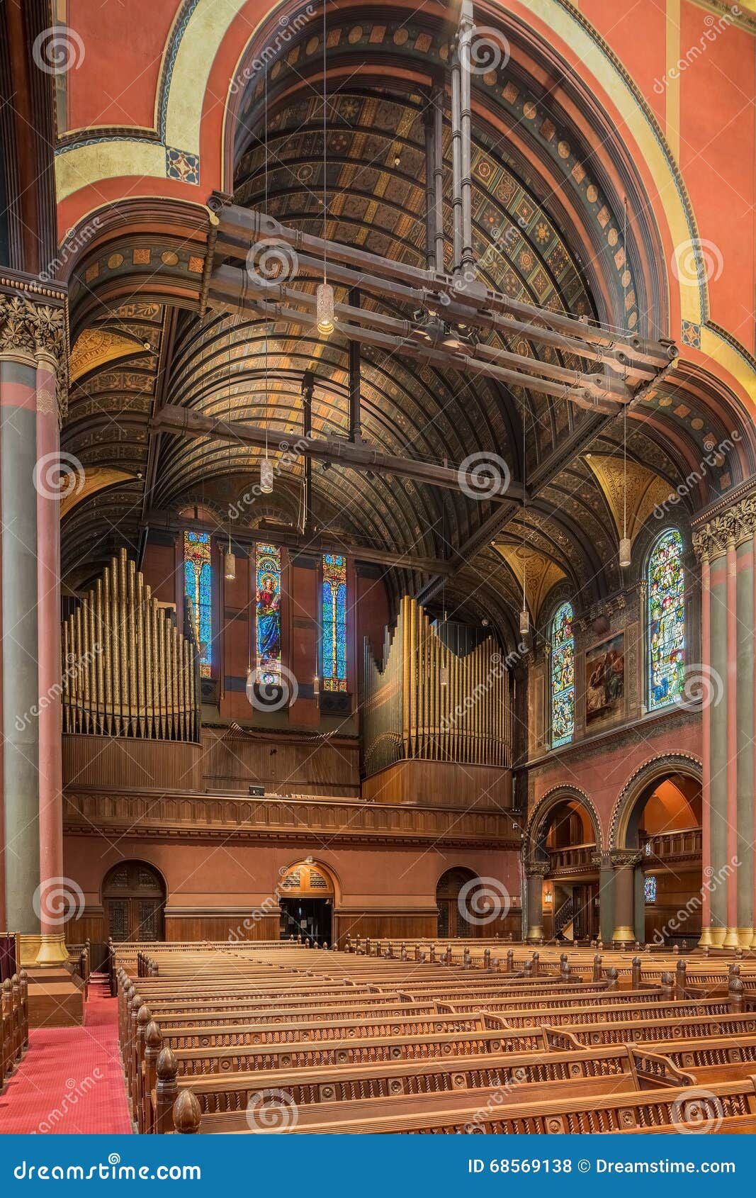 Trinity Church, Copley Square, Boston. Stock Photo - Image of shots ...