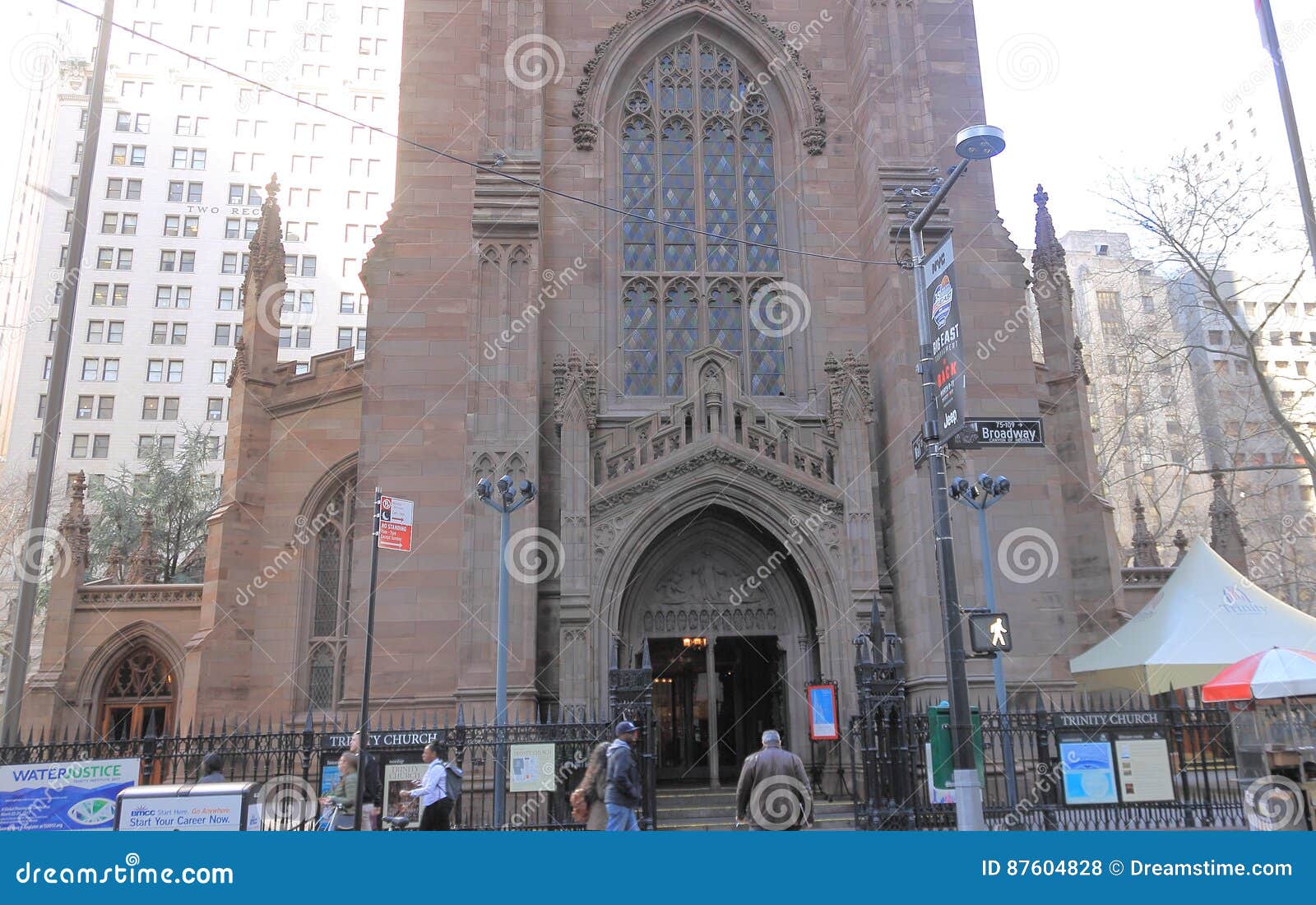 Trinity Church, New York editorial stock photo. Image of trinity - 87604828