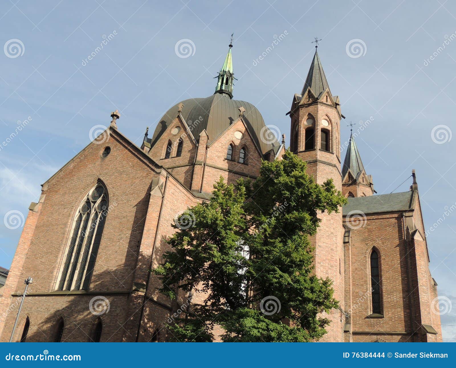 Trinity Church in Oslo, Norway. Stock Photo - Image of churches, norway ...