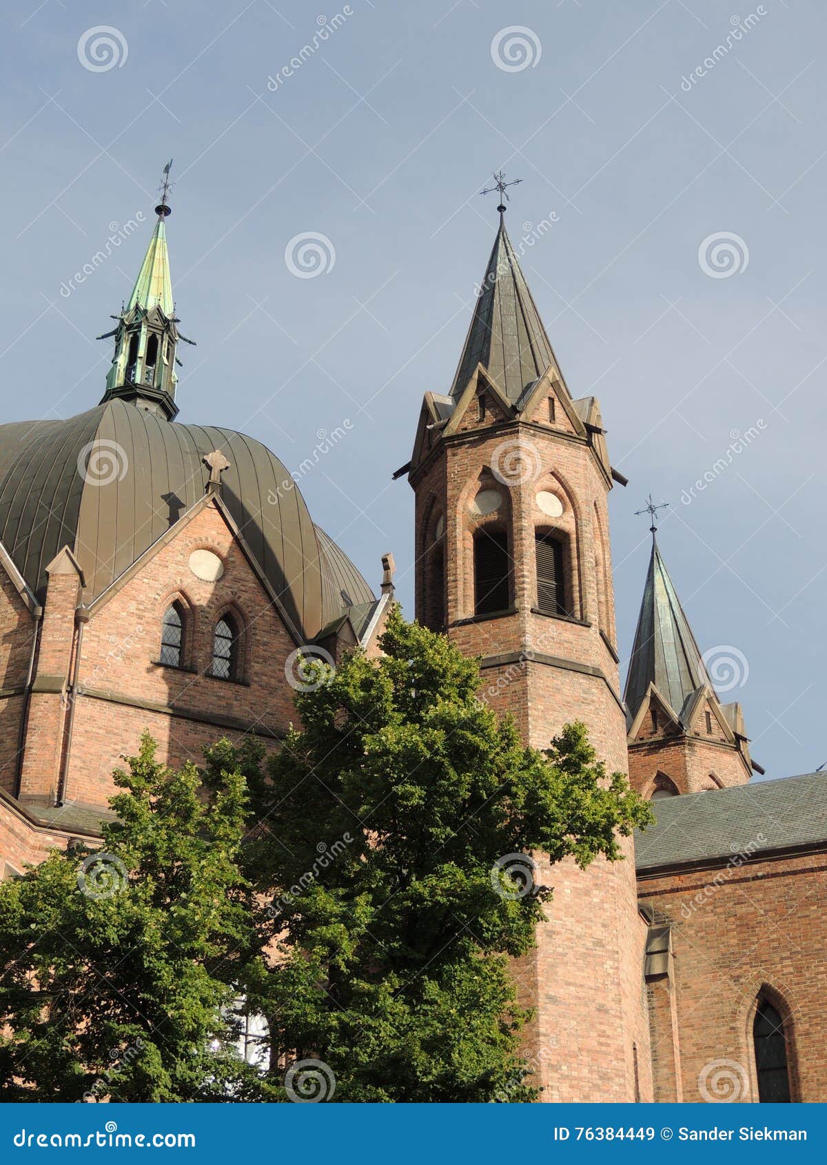 Trinity Church in Oslo, Norway. Stock Image - Image of abstract ...