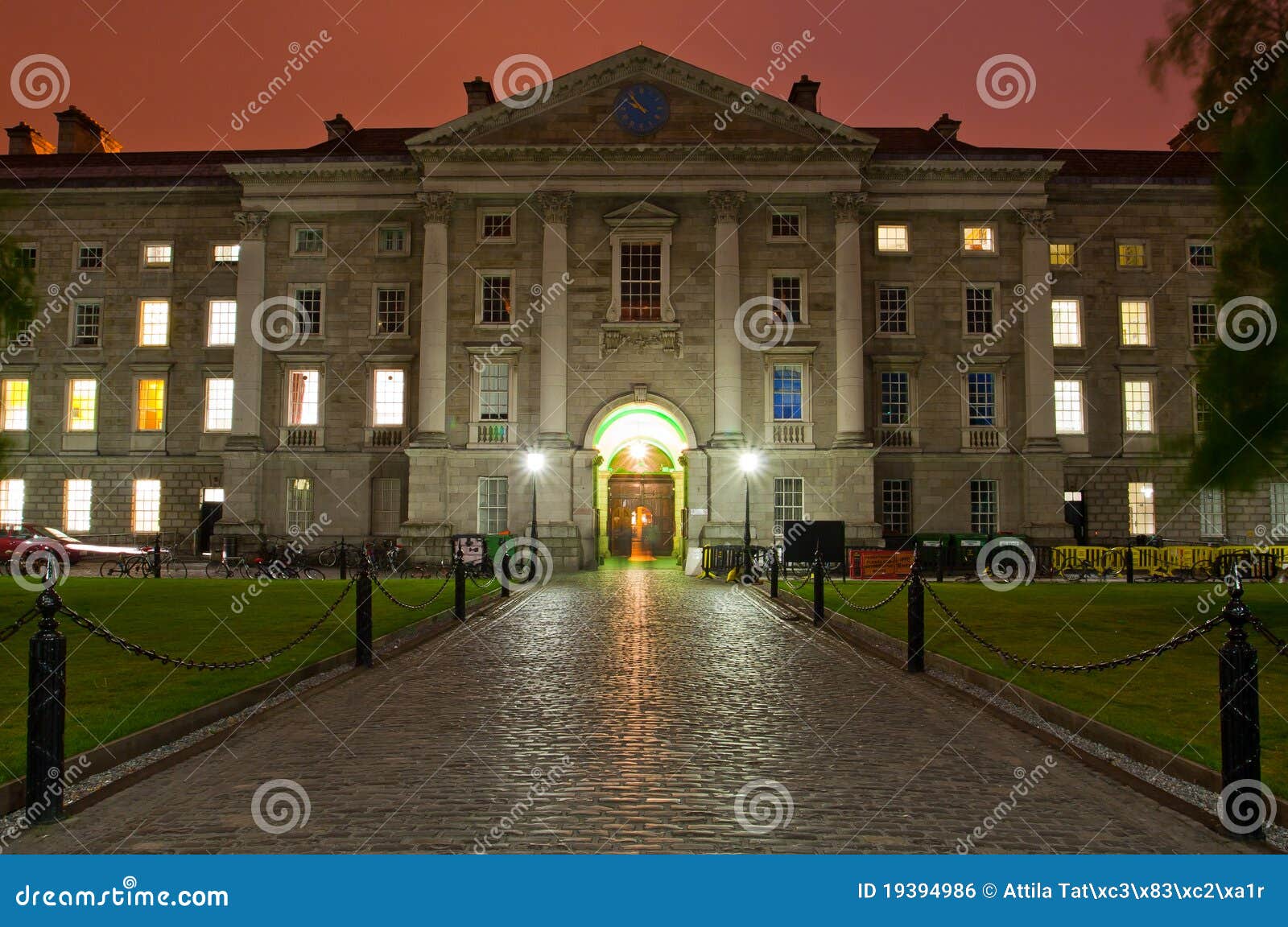 Trinity College editorial photo. Image of education, ireland - 19394986