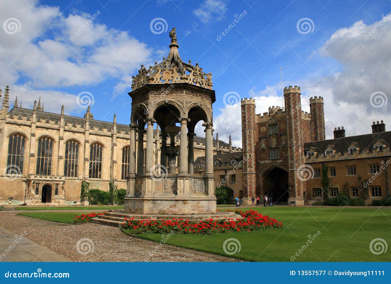 Trinity College, Cambridge stock image. Image of heritage - 13557577