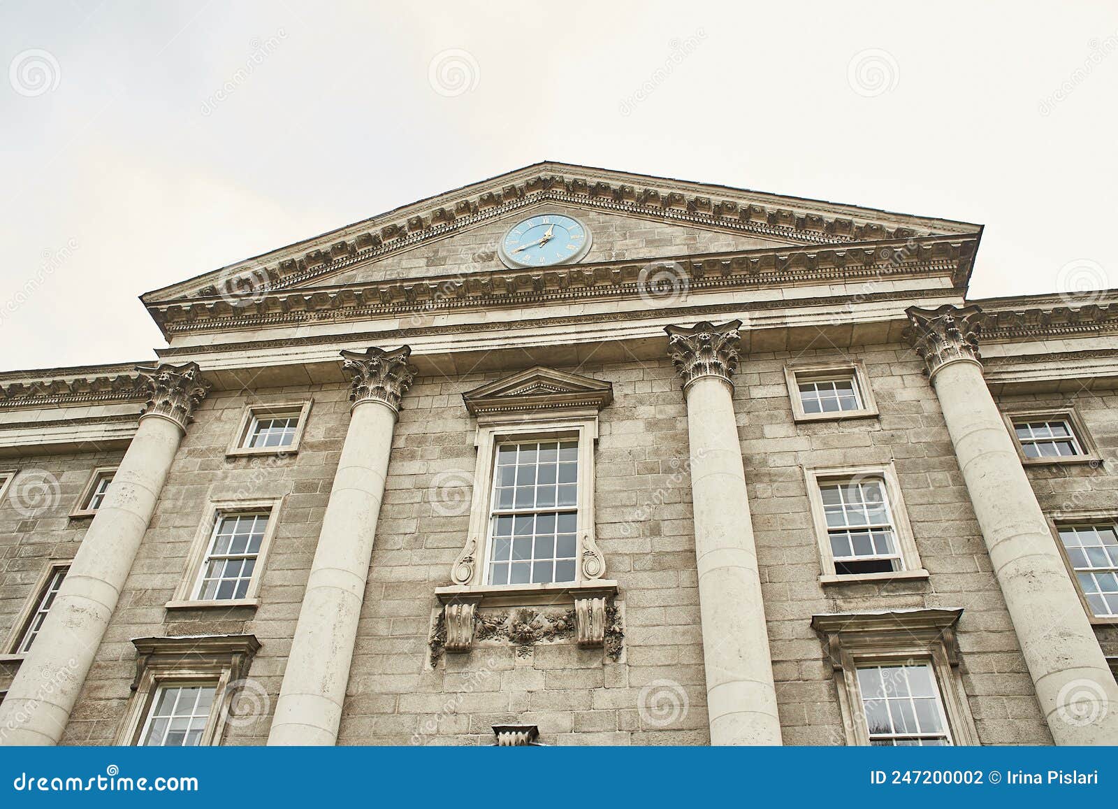 The Trinity College Dublin, the University of Dublin, Ireland Stock ...