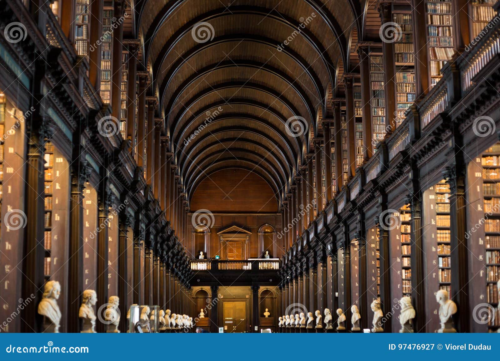 Trinity College Library in Dublin Editorial Photography - Image of ...